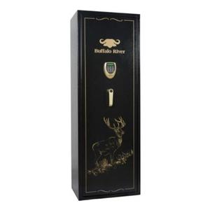 Buffalo River Q4310FP LCD Gold Series Gun Safe with Biometric Finger ...