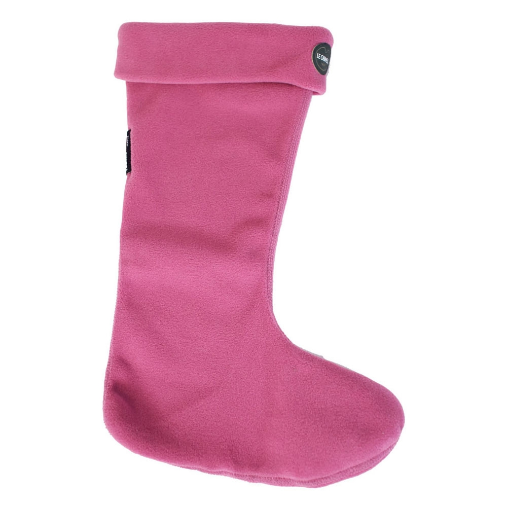 Le Chameau Iris Polaire Welly Socks - Rose | Uttings.co.uk