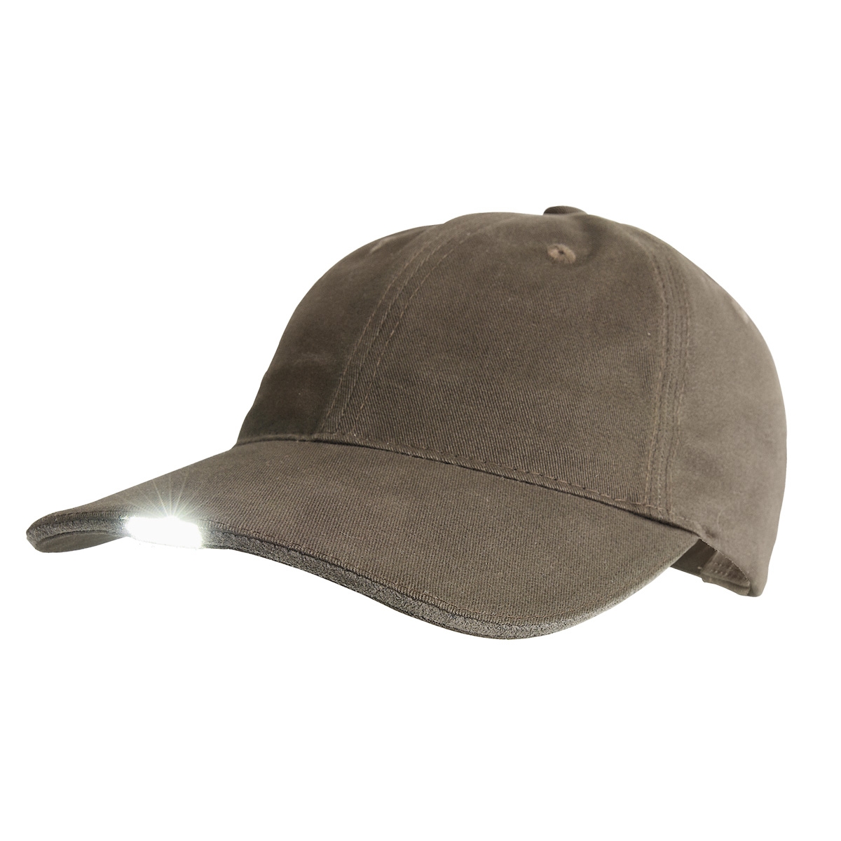 Seeland Cap with Light - Brown | Uttings.co.uk