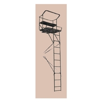 Seeland Hercules Double Treestand (Single Ladder) | Uttings.co.uk