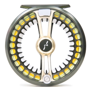 Guideline Fario LW #24 Fly Reel - Dark Grey Green/Gold | Uttings.co.uk