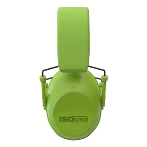 ISOtunes Junior Ear Defenders - Green | Uttings.co.uk